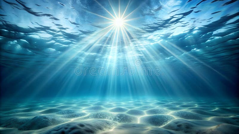 A Playful Dance of Light and Shadow: an Underwater Pool Oasis ...