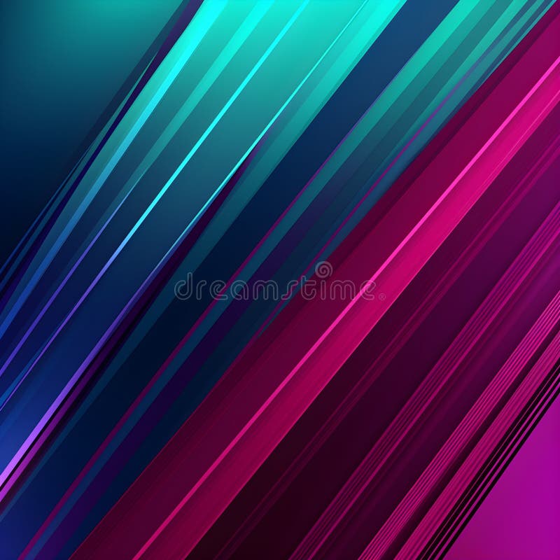 Playful Diagonal Stripes Adding a Splash of Colorful Delight Stock ...