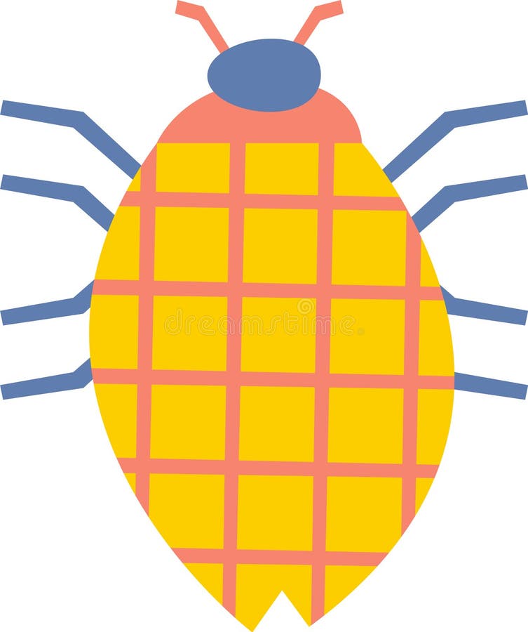 Bug Paper Cut stock illustration. Illustration of legs - 381688267