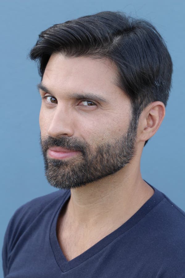 Playful Male Frowning Close Up Stock Image - Image of funny, caucasian ...