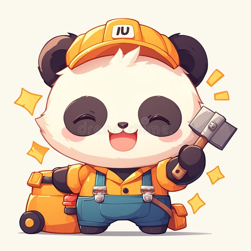 Panda Worker Stock Illustrations – 201 Panda Worker Stock Illustrations ...