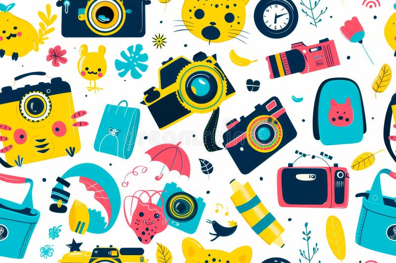 Playful Patterns Using Cute and Simple Pieces Arranged in Delightful ...