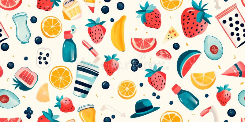 Playful Patterns Using Cute and Simple Pieces Arranged in Delightful ...