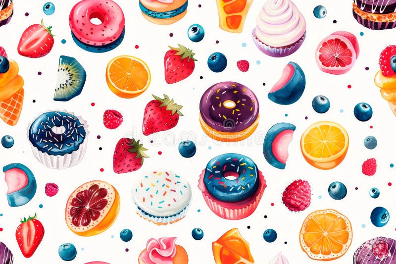 Playful Patterns Using Cute and Simple Pieces Arranged in Delightful ...