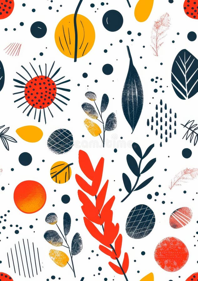 Playful Patterns Using Cute and Simple Pieces Arranged in Delightful ...