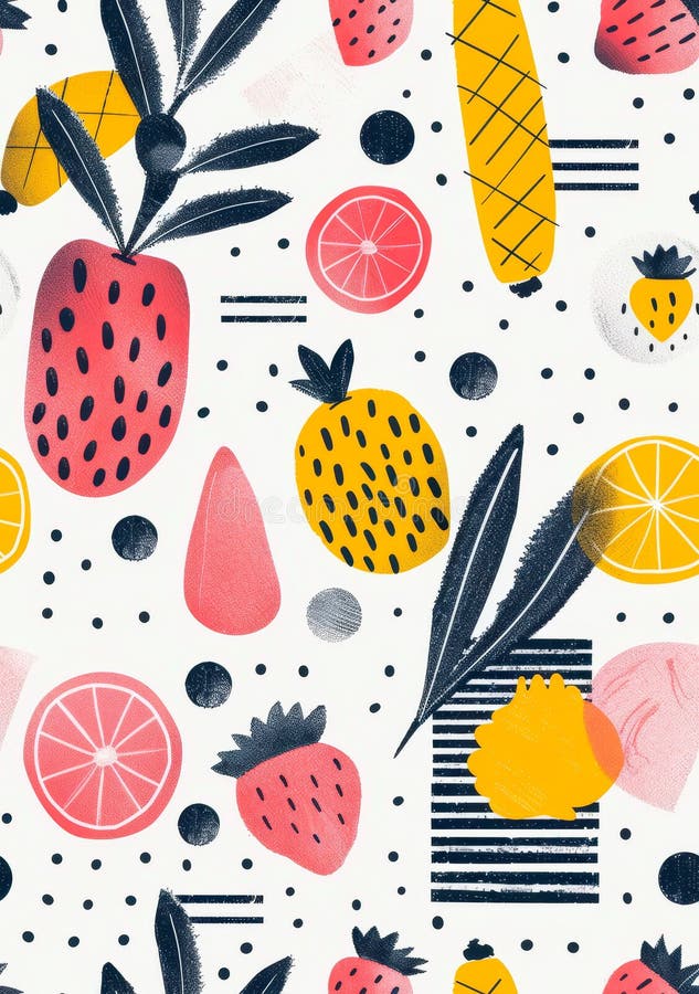 Playful Patterns Using Cute and Simple Pieces Arranged in Delightful ...