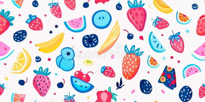 Playful Patterns Using Cute and Simple Pieces Arranged in Delightful ...