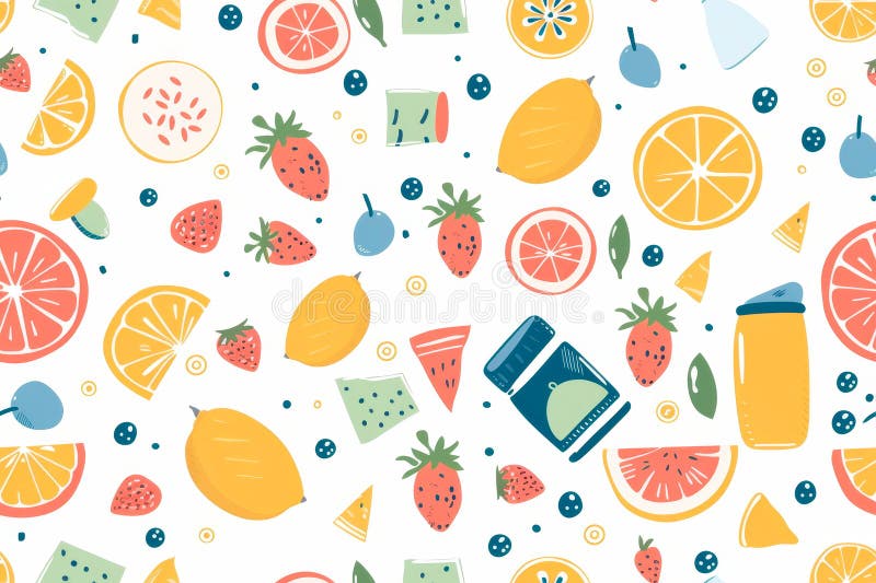 Playful Patterns Using Cute and Simple Pieces Arranged in Delightful ...