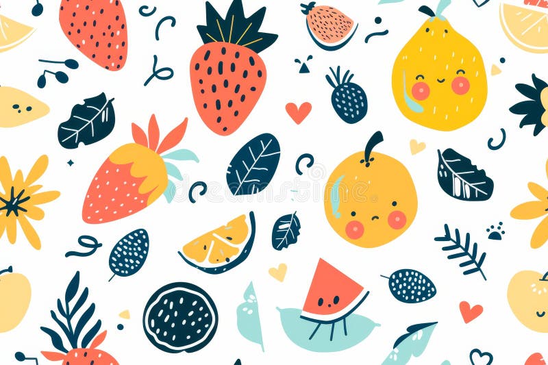 Playful Patterns Using Cute and Simple Pieces Arranged in Delightful ...