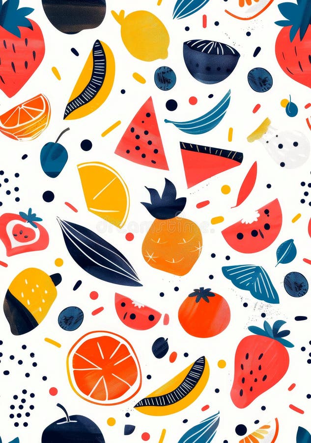 Playful Patterns Using Cute and Simple Pieces Arranged in Delightful ...