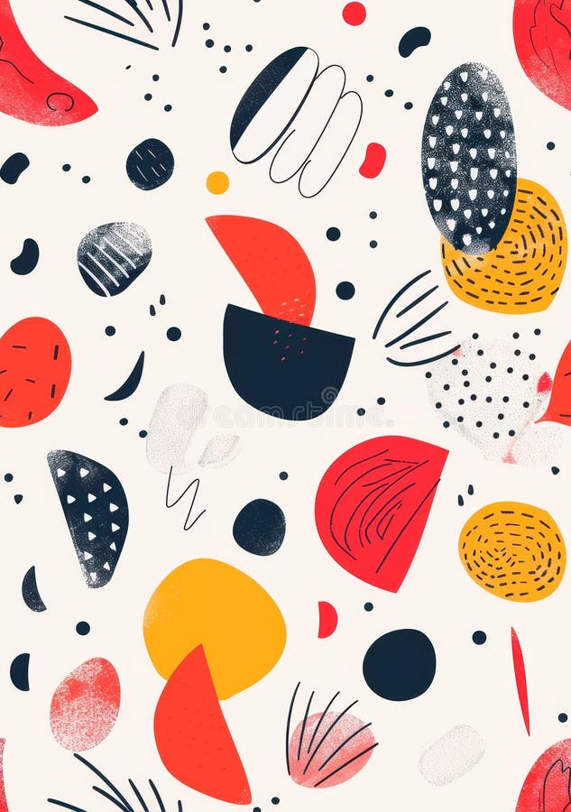 Playful Patterns Using Cute and Simple Pieces Arranged in Delightful ...