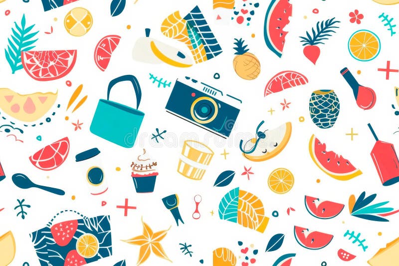 Playful Patterns Using Cute and Simple Pieces Arranged in Delightful ...