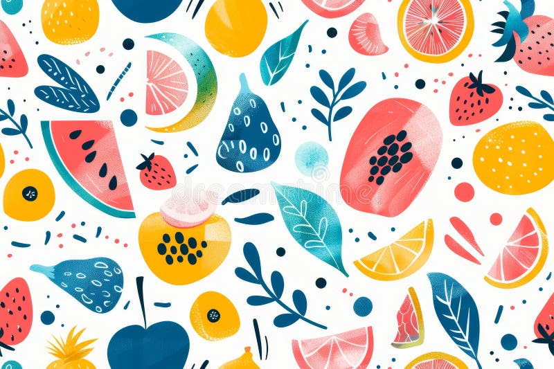 Playful Patterns Using Cute and Simple Pieces Arranged in Delightful ...