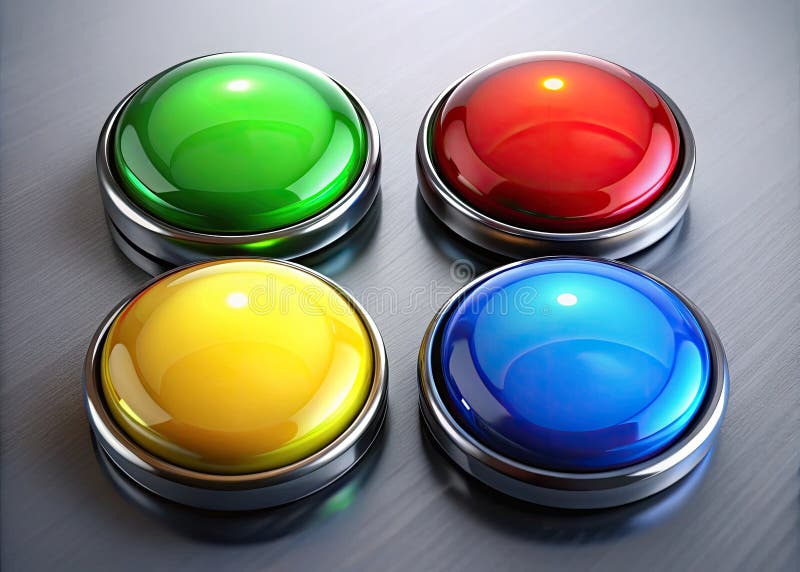 Playful and Professional Round Bubble Buttons Elevate UIUX Design with ...