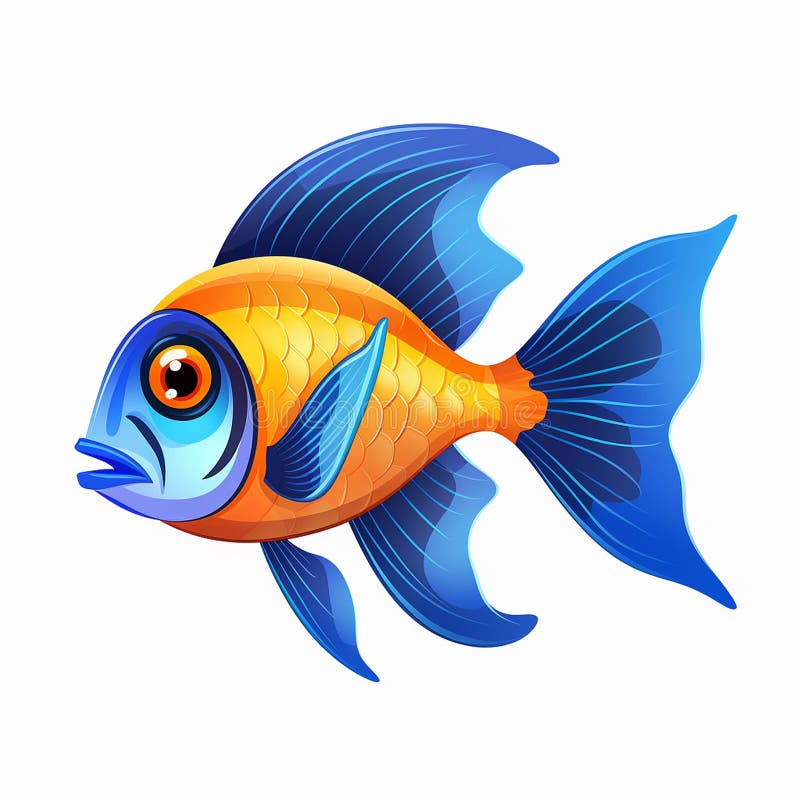 Playful pufferfish drawing stock illustration. Illustration of sets ...