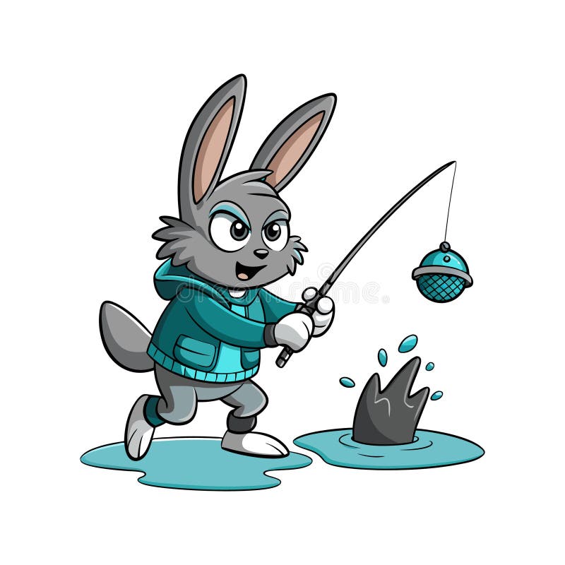Rabbit Defending Stock Illustrations – 24 Rabbit Defending Stock ...