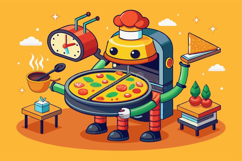 A Playful Robot Chef Crafts Customizable Pizza while Using Its Timer ...