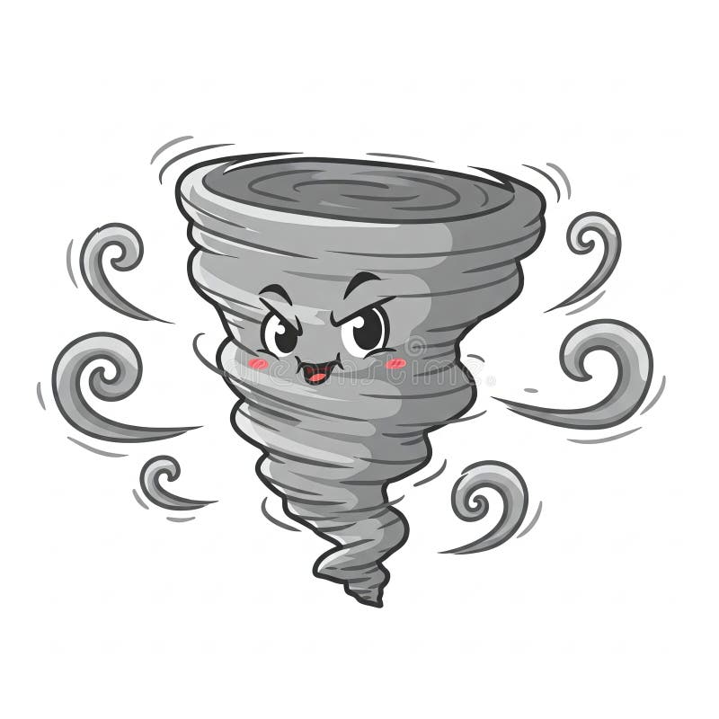 Happy Twisting Wind stock illustration. Illustration of light - 361293234