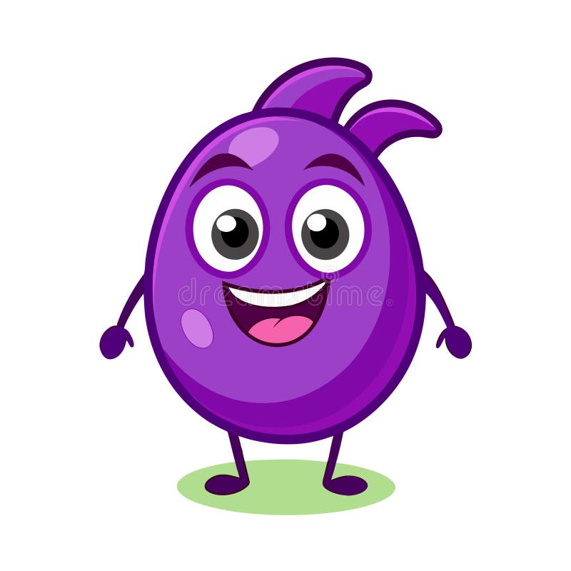 Ube Cartoon Character Stock Illustrations – 11 Ube Cartoon Character ...