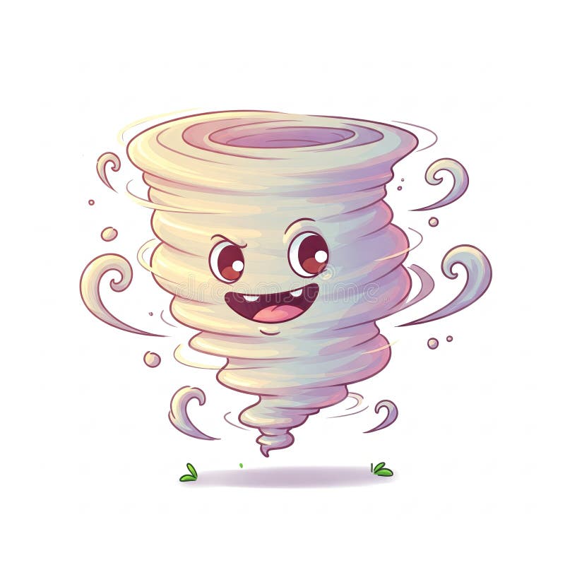 Playful Wind Swirl stock illustration. Illustration of weather - 361293231