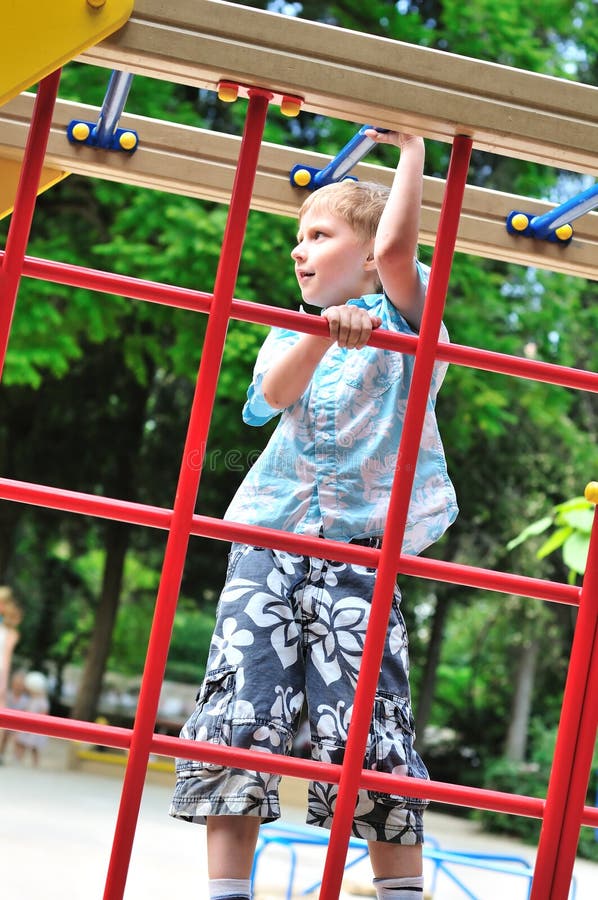Children Playground - Collage Stock Photo - Image of climb, blond: 15472938