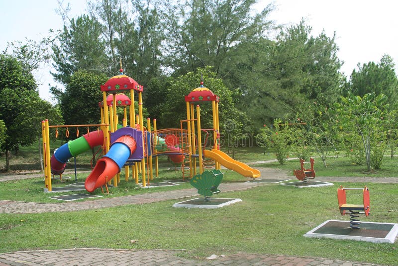Playground stock image. Image of nostalgia, holiday, playground - 4750519