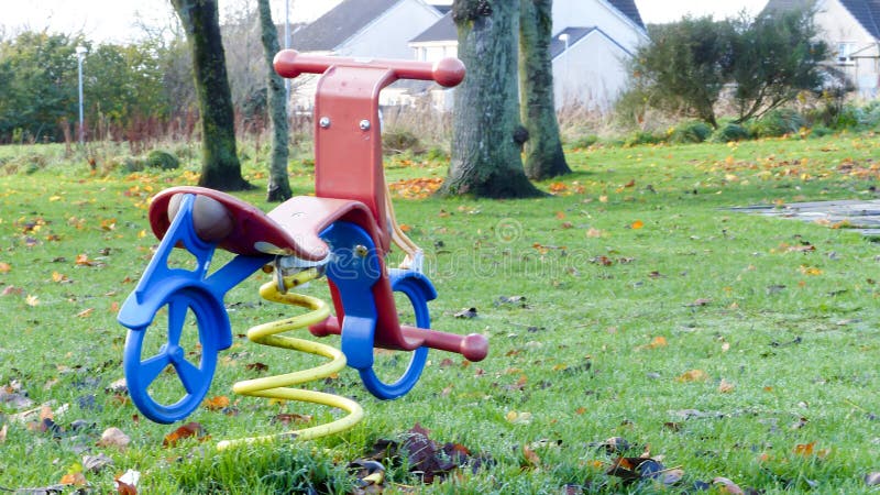 Playground bicycle stock image. Image of exercise, playground - 46551569