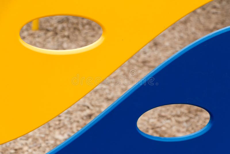Playground Climbing Panels stock photo. Image of blue - 45108398