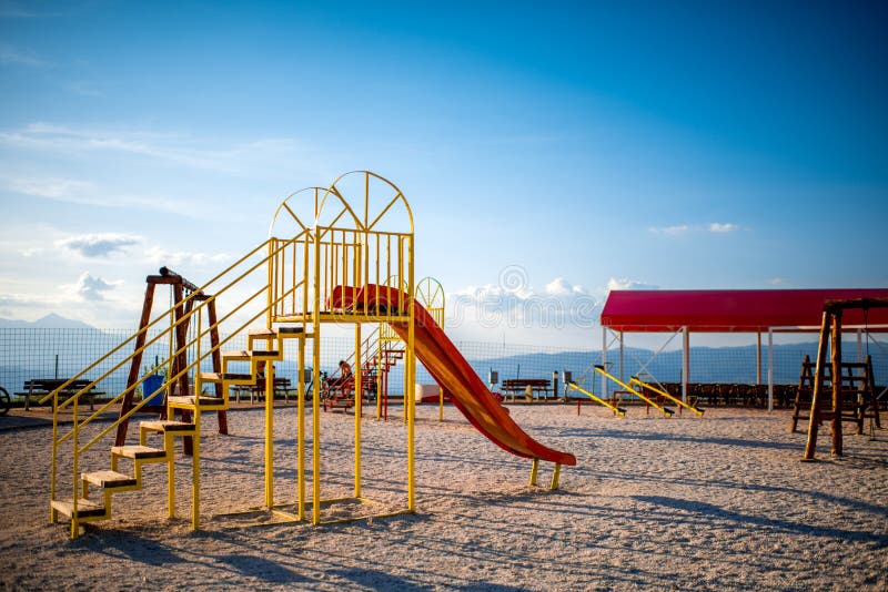 Playground stock image. Image of outdoor, children, stairs - 56021593