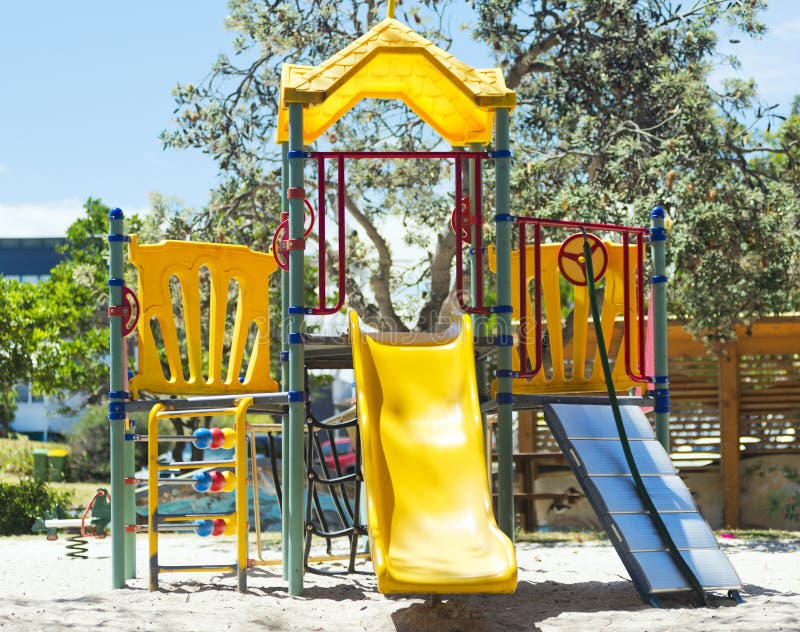 Playground Equipment stock photo. Image of white, yellow - 36110180