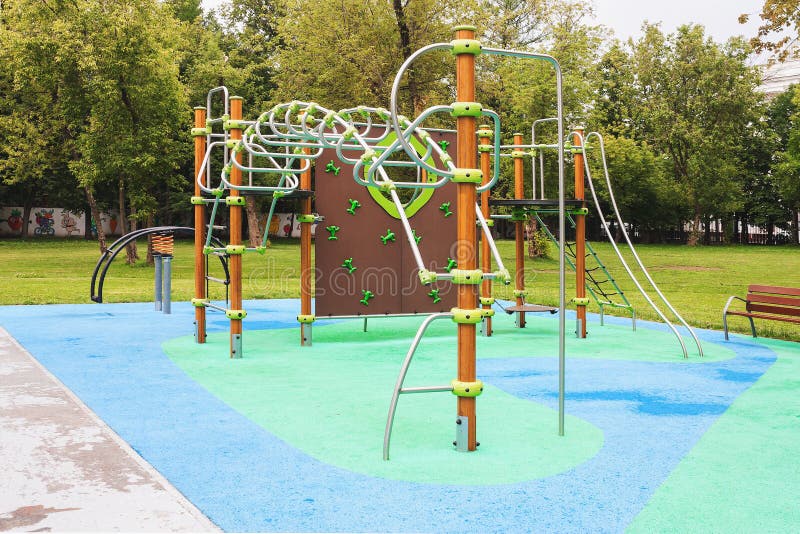 Playground for Fun Games and Children`s Education Editorial Stock Image ...