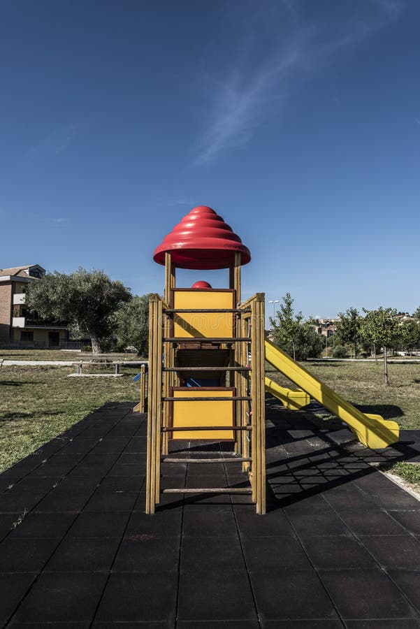 Playground games stock photo. Image of games, open, wooden - 81310664