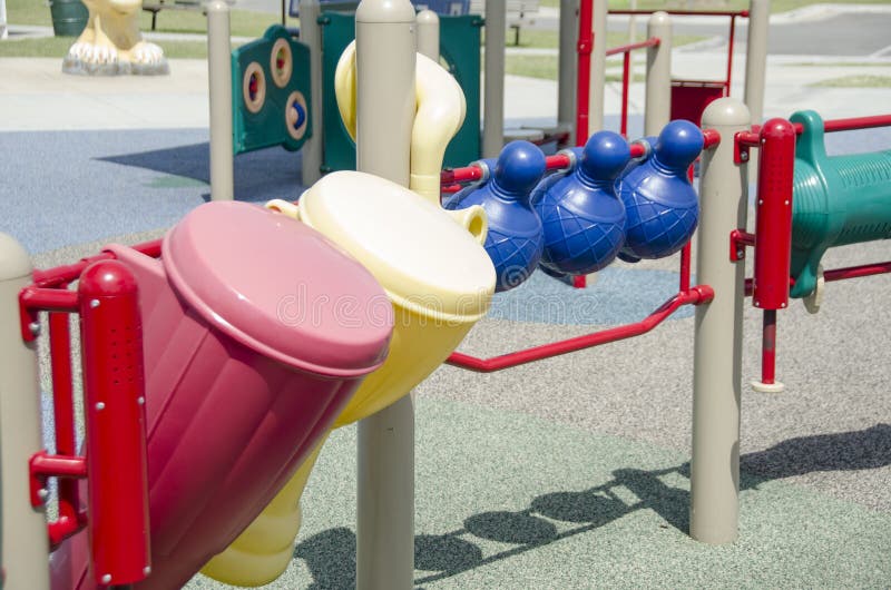 Playground instruments stock photo. Image of drum, plastic - 42331624