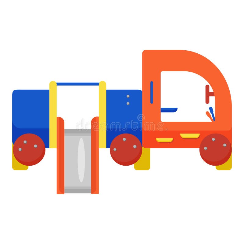 Playground Machine Icon Cartoon Vector. Play Area Stock Vector ...