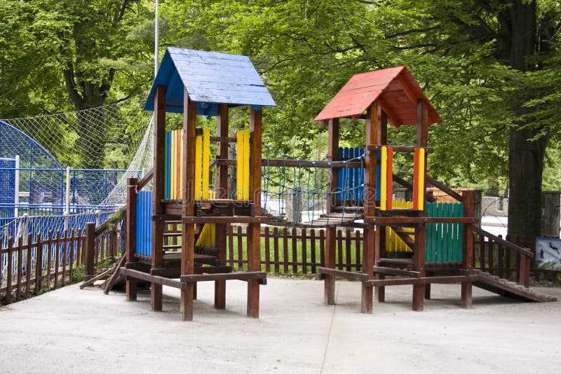 Playground park stock image. Image of park, education - 41775657