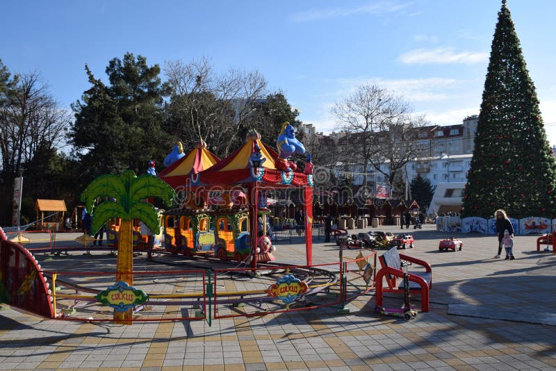 Playground editorial stock photo. Image of cars, tree - 172903338