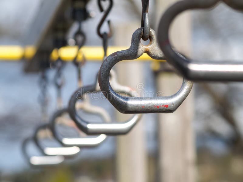 Playground rings stock photo. Image of park, empty, metal - 51938284