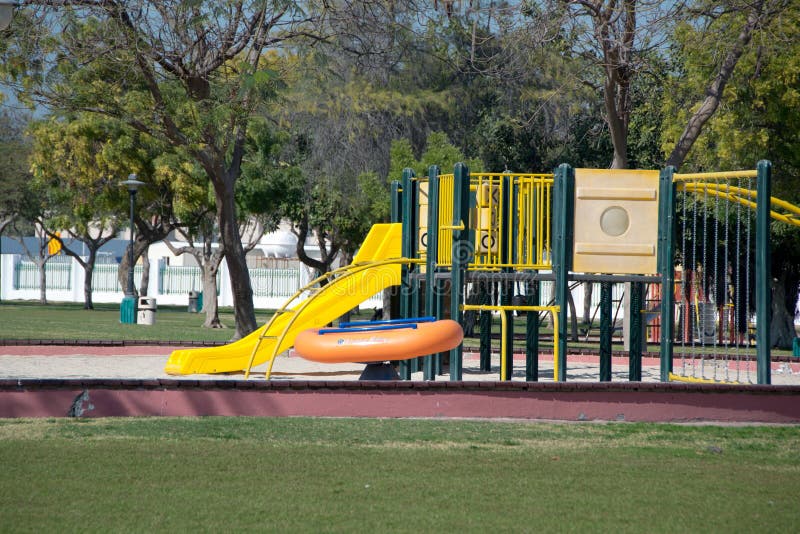 Playground stock image. Image of park, entertain, leisure - 49673647