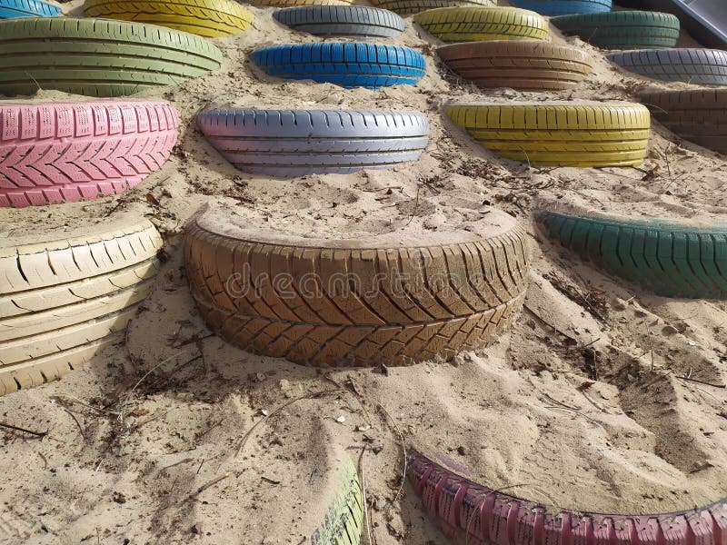 Playground Sand Colour Sports Stock Photo - Image of playground, sports ...