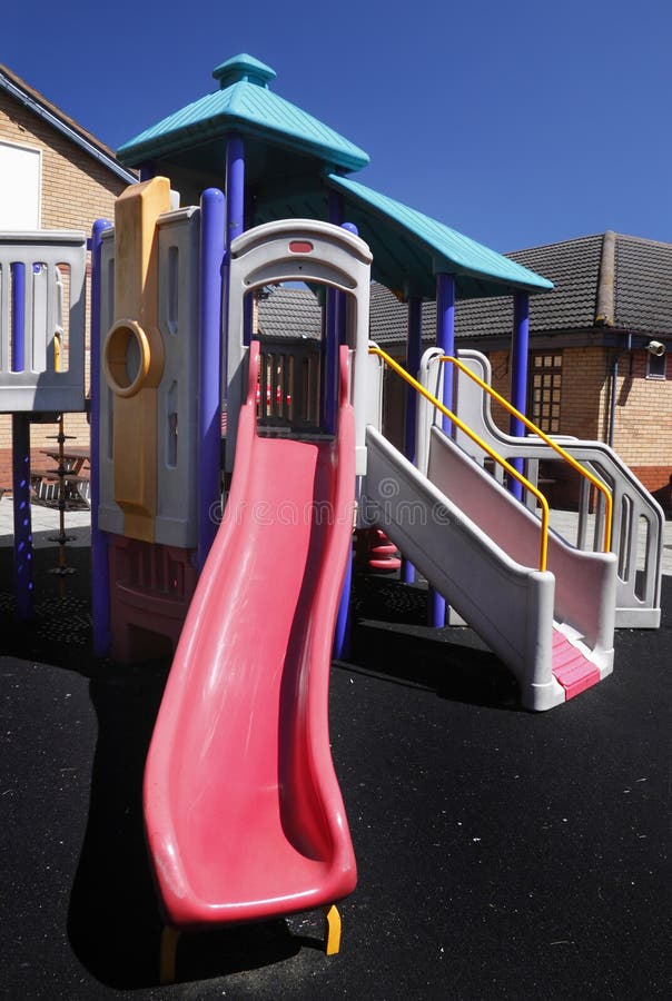 Playground slide stock image. Image of color, childrens - 14503837