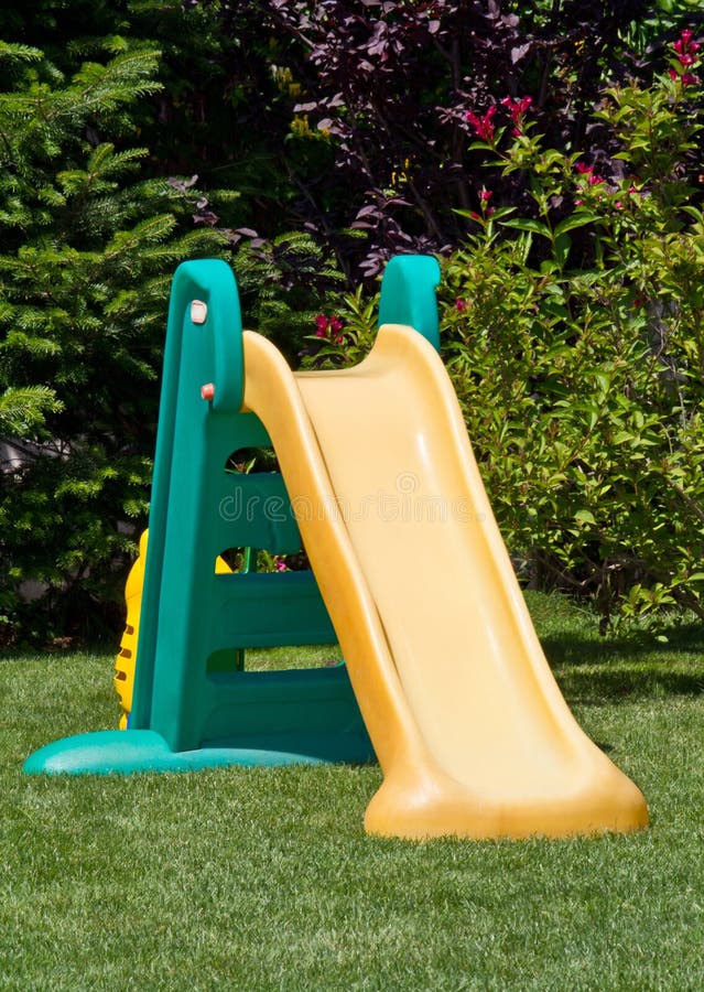 Playground slide stock image. Image of plastic, happy - 20833397