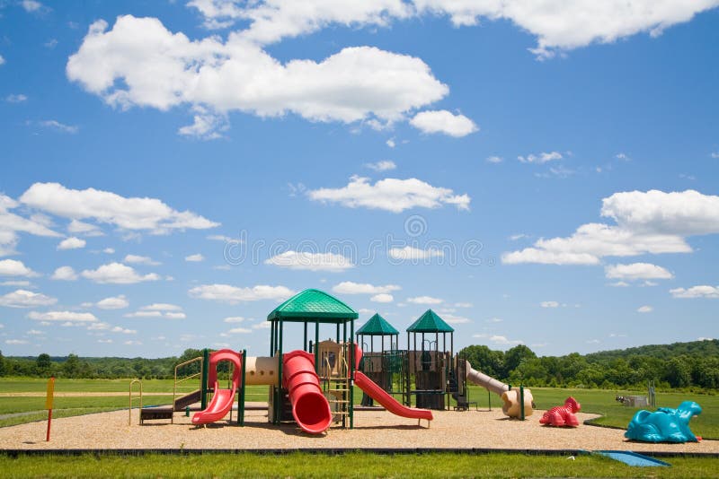 Playground In A Sunny Day Picture. Image: 2785572