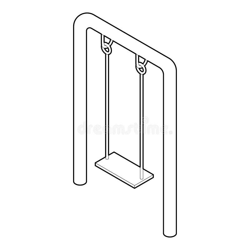 Swing Outline Stock Illustrations – 8,301 Swing Outline Stock ...