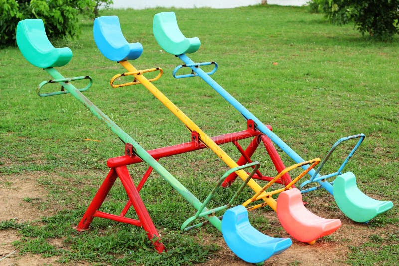 Playground stock photo. Image of equipment, lawn, slide - 31453336