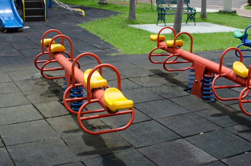 PlayGrounds Fun Zone stock photo. Image of blue, young - 44836908