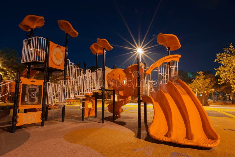 Playgrounds stock image. Image of sand, garden, child - 91866045