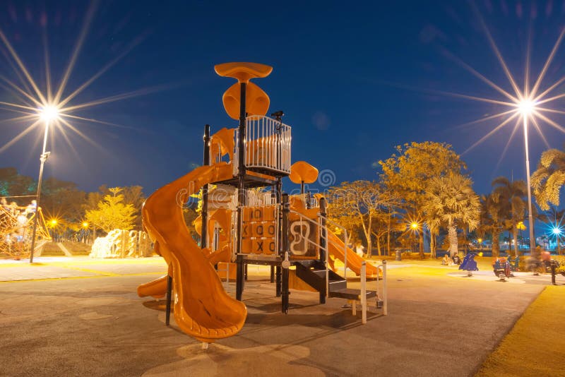 Playgrounds stock image. Image of park, plastic, game - 91866147