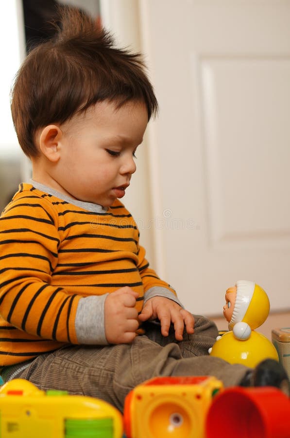 Playing baby stock image. Image of play, skin, child - 54319135