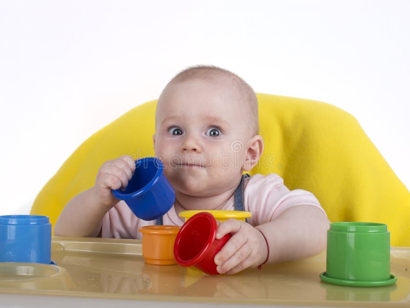Playing baby stock image. Image of caucasian, little - 60561225