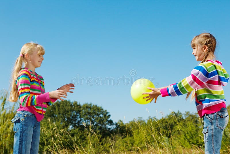 Playing the ball stock image. Image of park, ground, lifestyle - 16327999